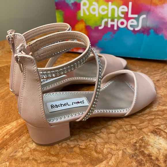 Rachel Shoes | Shoes | Nib Rachel Shoes Girls Pink Pearl Studded ...